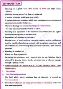 Physical Pharmaceutics 2 : Unit 2 Notes : Bpharm 4 Semester